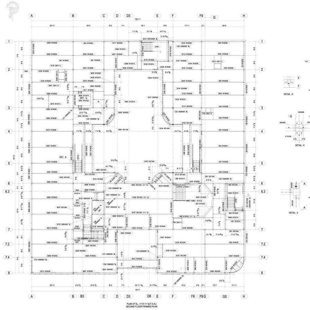 Architectural Steel Structure Detailing | Asia Infotech